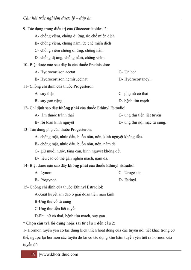 258008628-Trac-Nghiem-Duoc-Ly-Dap-An.doc