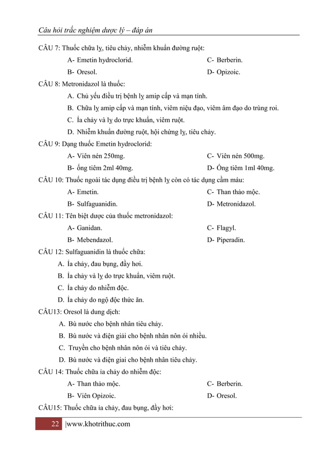 258008628-Trac-Nghiem-Duoc-Ly-Dap-An.doc