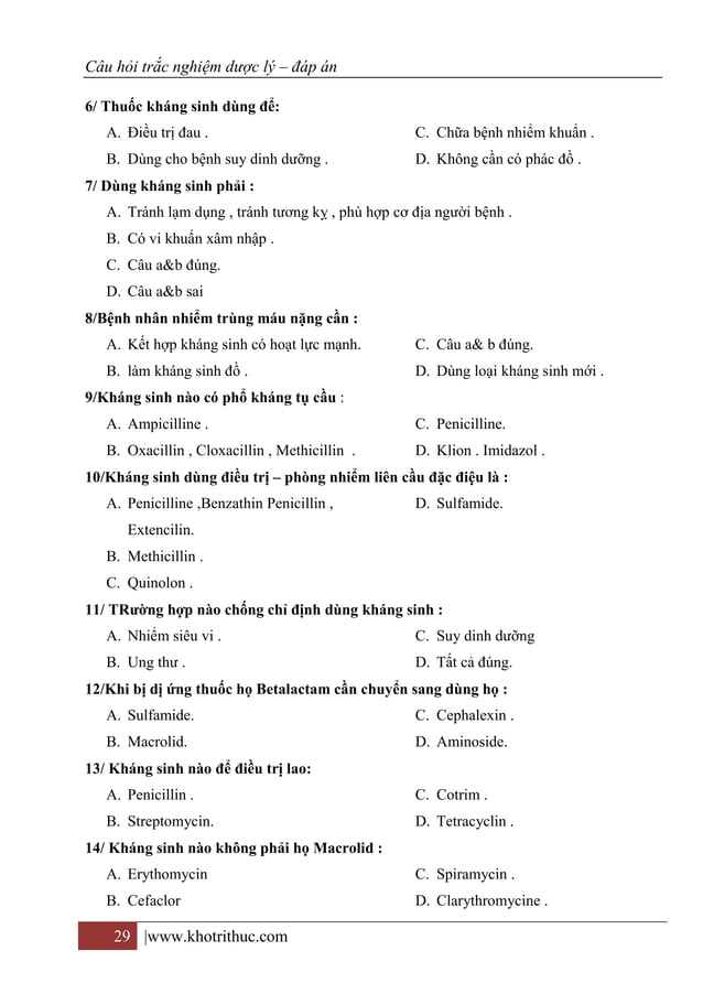 258008628-Trac-Nghiem-Duoc-Ly-Dap-An.doc