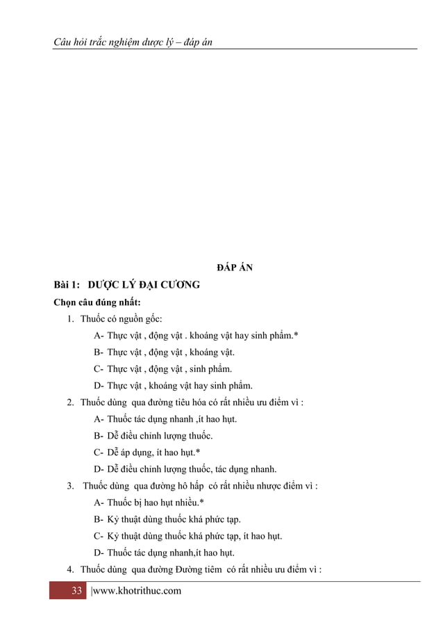 258008628-Trac-Nghiem-Duoc-Ly-Dap-An.doc