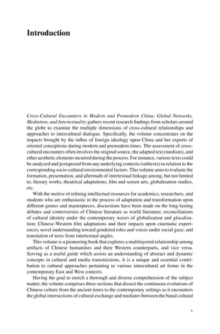 Crosscultural Encounters In Modern And Premodern China Kelly Kar Yue ...