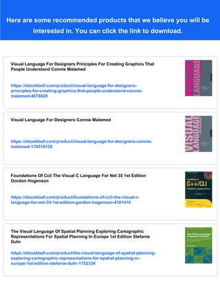 Visual Language For Designers Principles For Creating Graphics That ...