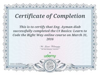 C# Basics Learn to Code the Right Way | PPT