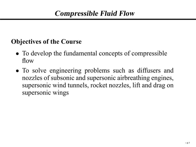 258195781 compressible-fluid-flow | PPT