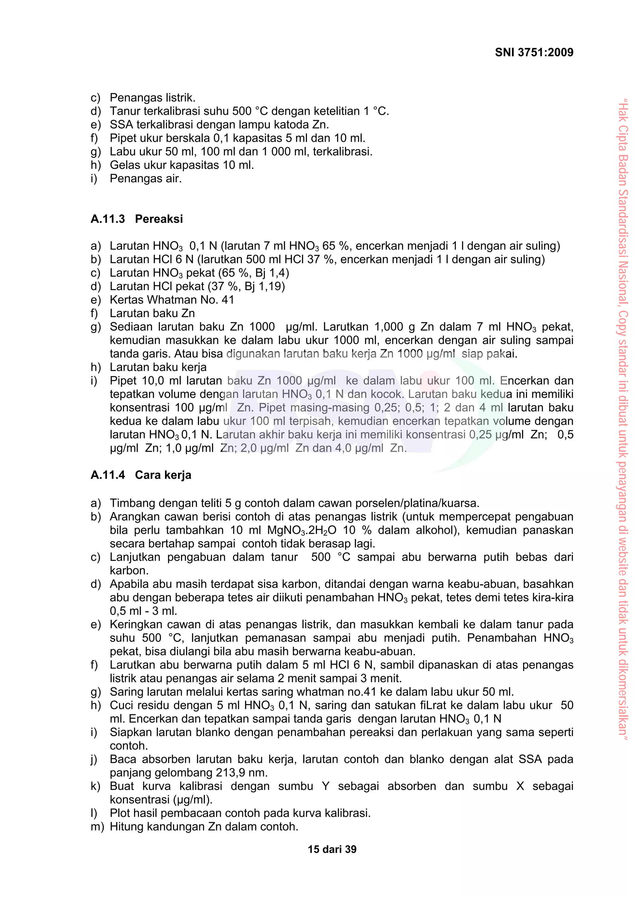 25820 sni 3751-2009 (tepung terigu) | PDF