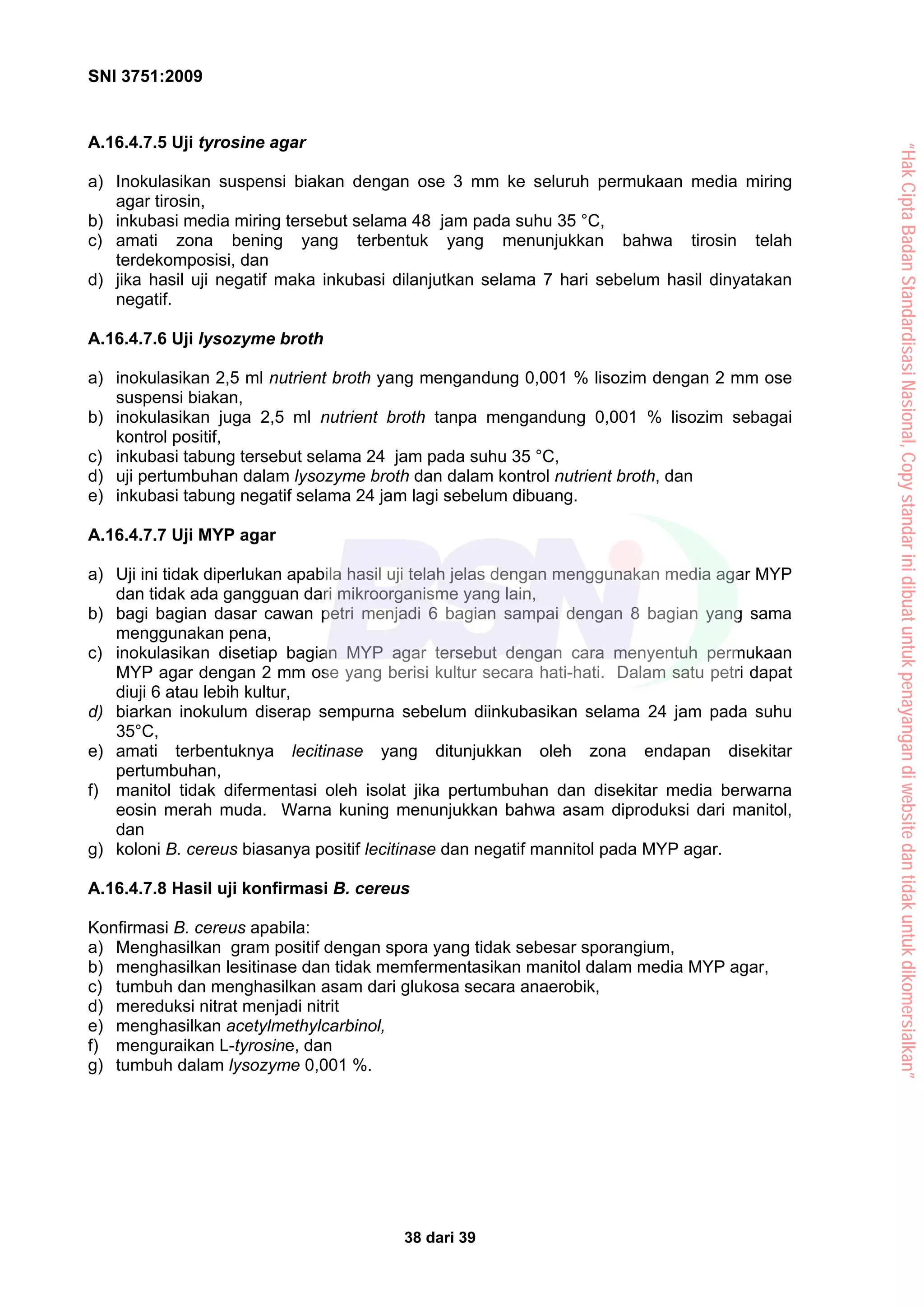 25820 sni 3751-2009 (tepung terigu) | PDF