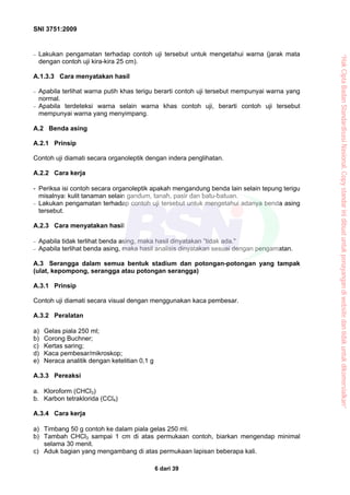 25820 sni 3751-2009 (tepung terigu) | PDF