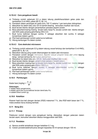 25820 sni 3751-2009 (tepung terigu) | PDF