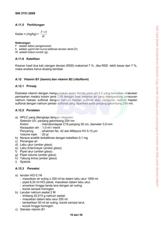 25820 sni 3751-2009 (tepung terigu) | PDF