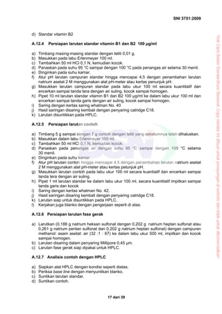 25820 sni 3751-2009 (tepung terigu) | PDF