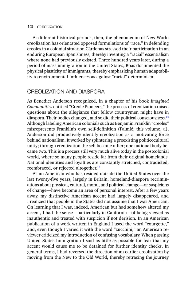 Creolization History Ethnography Theory Charles Stewart | PDF