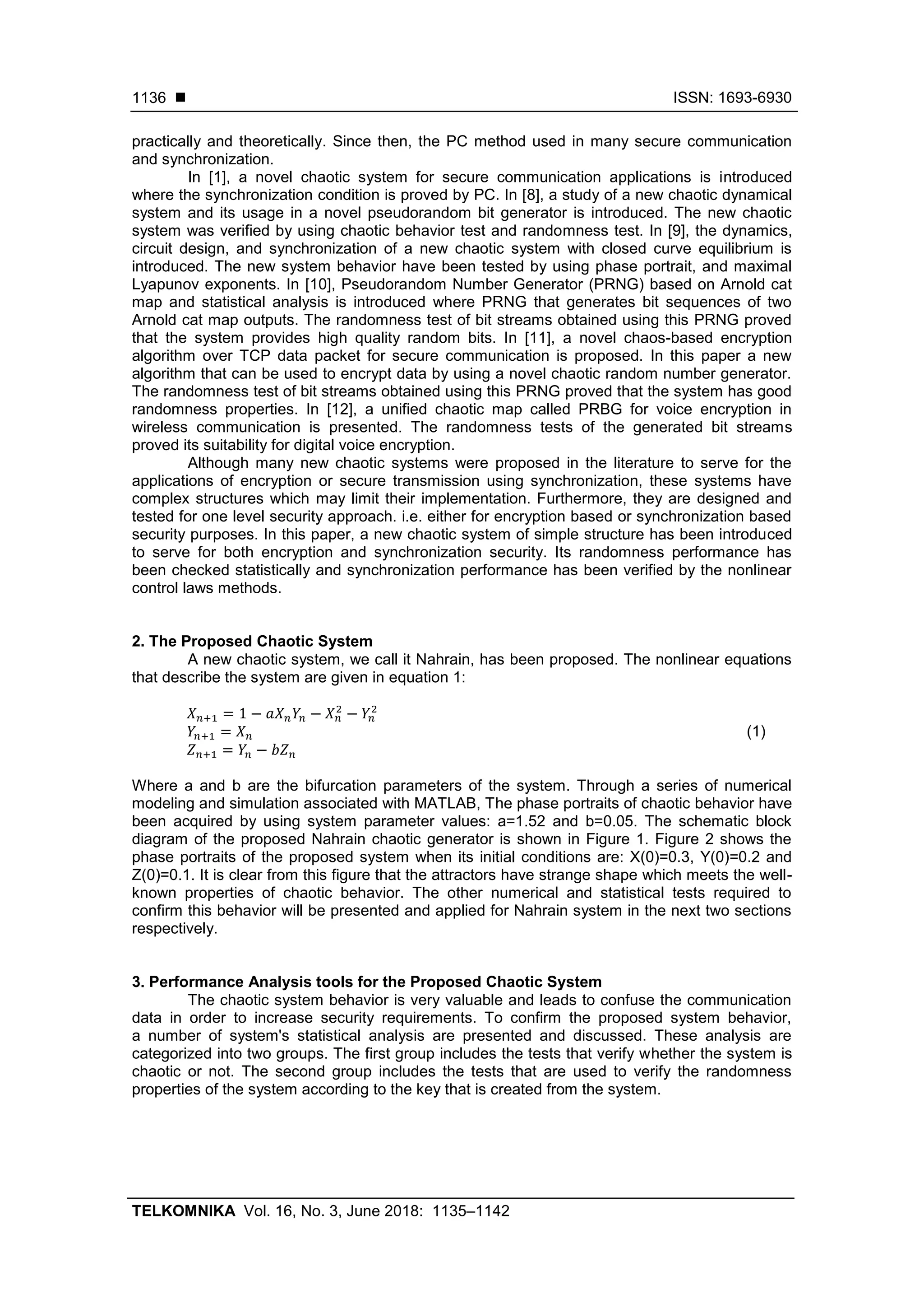 A New Chaotic Map for Secure Transmission | PDF | Physics | Science