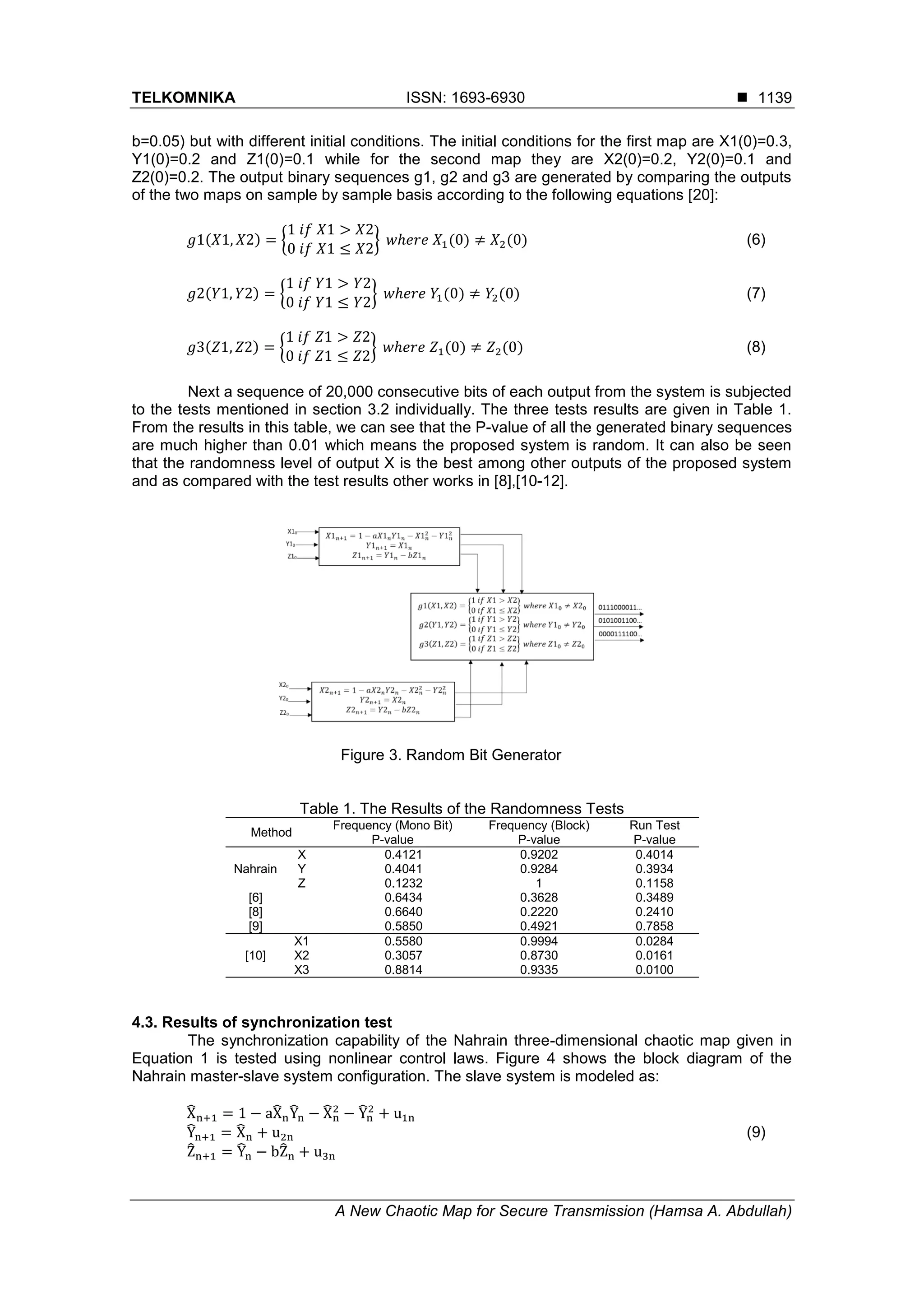 A New Chaotic Map for Secure Transmission | PDF | Physics | Science
