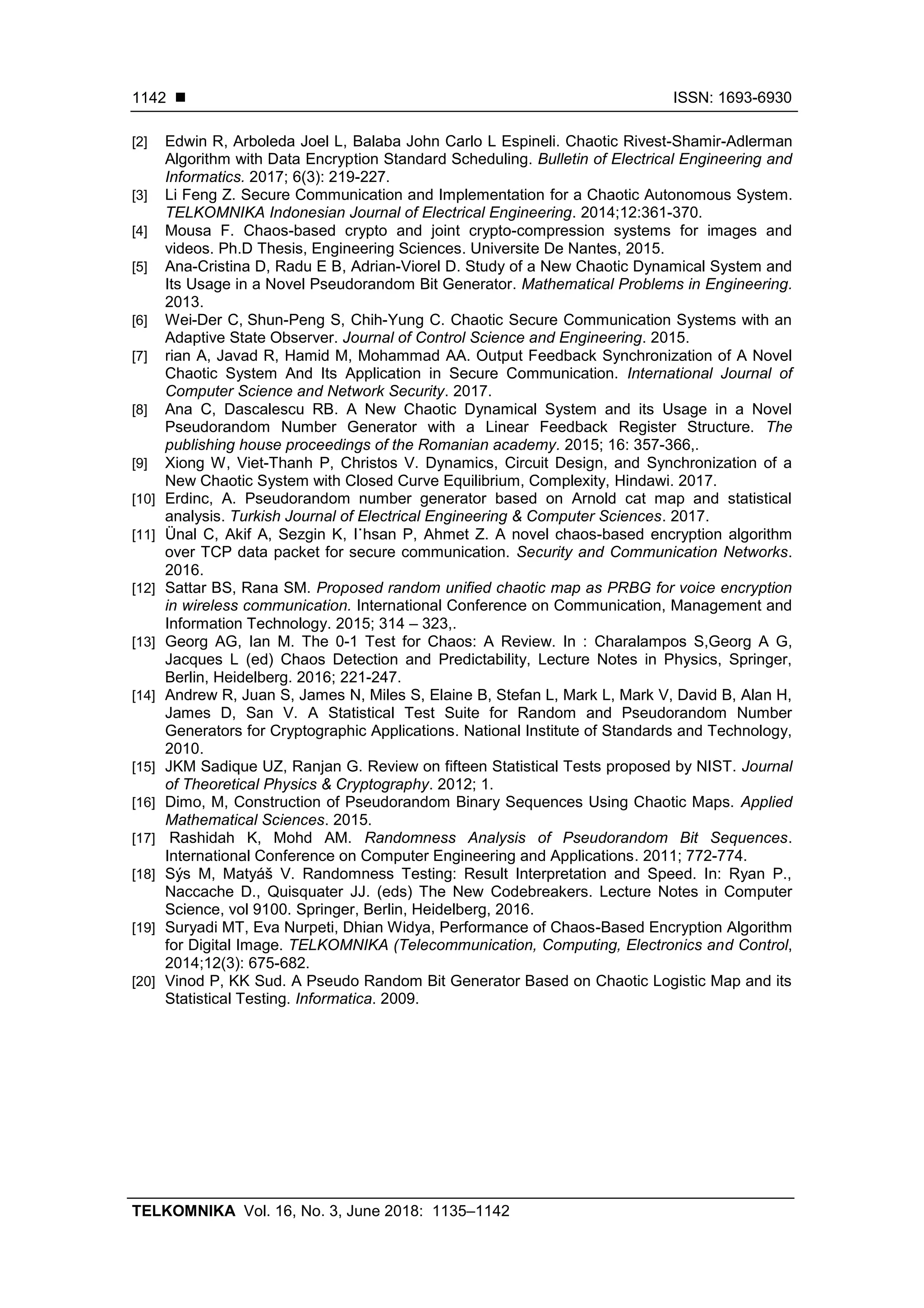 A New Chaotic Map for Secure Transmission | PDF | Physics | Science
