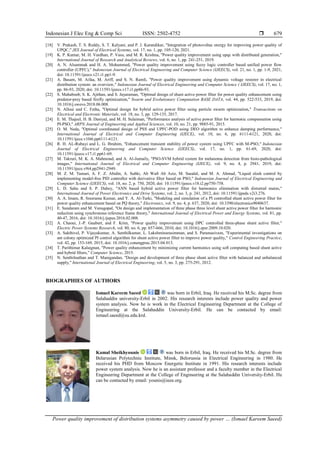 Power quality improvement of distribution systems asymmetry caused by ...