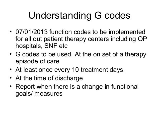 Understanding G codes