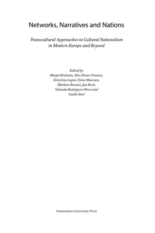 Networks Narratives And Nations Transcultural Approaches To Cultural ...