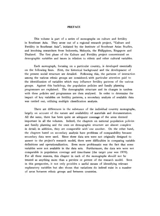 Culture And Fertility The Case Of The Philippines Amelia B Alfonso Leda ...