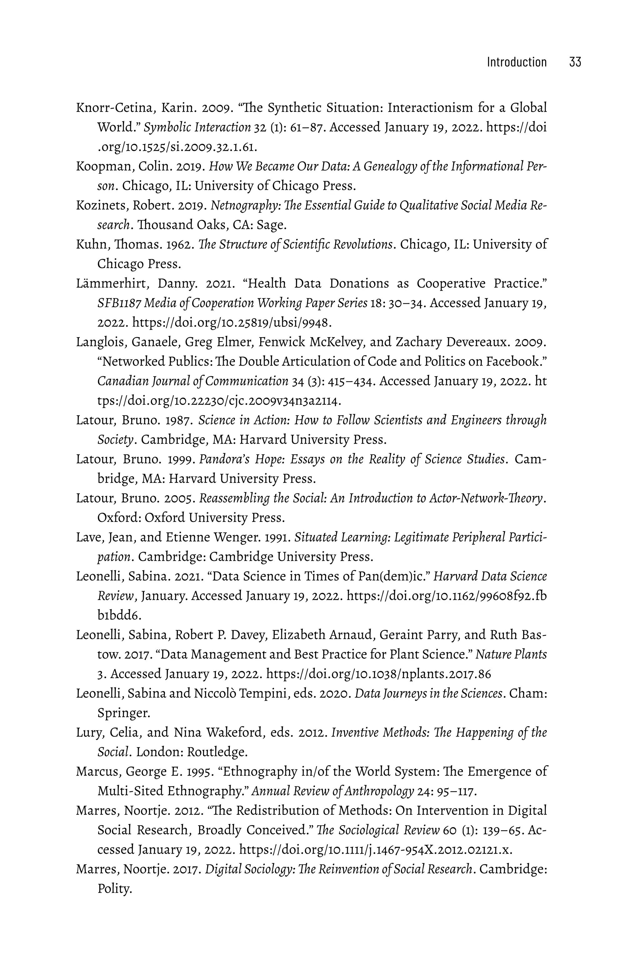 Interrogating Datafication Towards A Praxeology Of Data | PDF