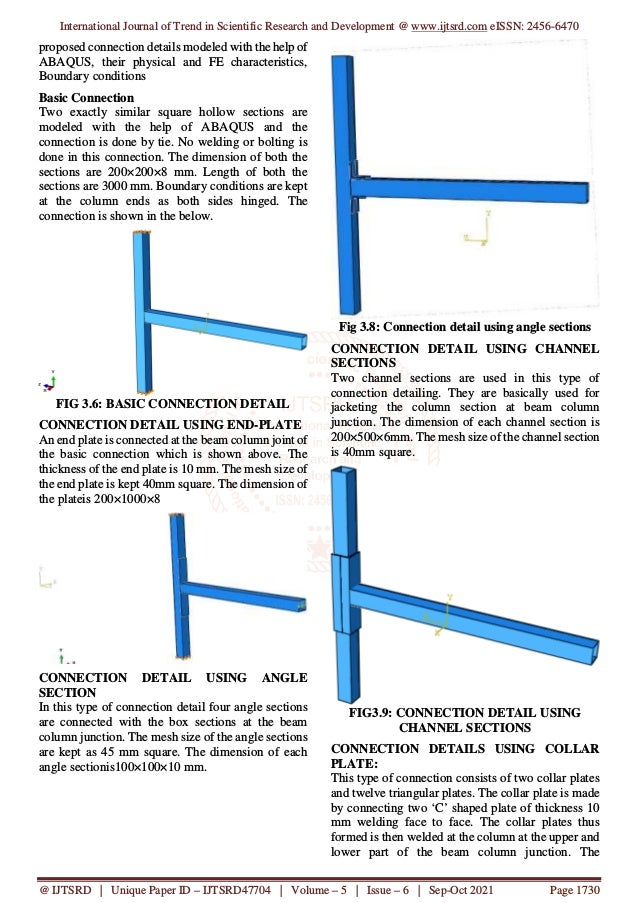 Analysis of High Rise Building Connection for Square Hollow Beam and ...