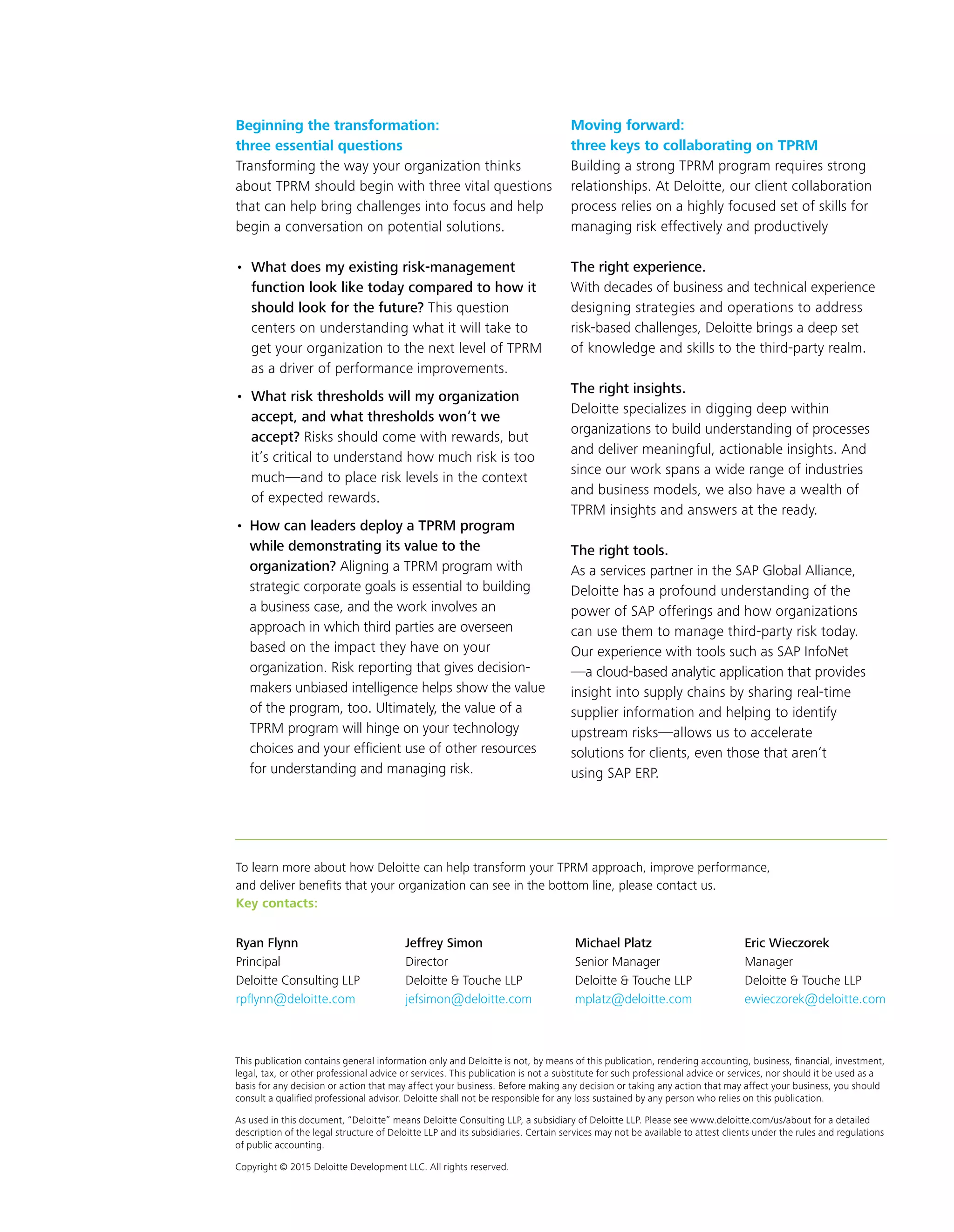 Deloitte_POV_Beyond Risk | PDF