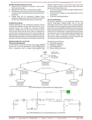 Design and Mitigation Techniques of MV Capacitor Bank Switching Transients on 132 KV Substation ...