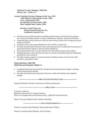 Beth Bruns resume | PDF