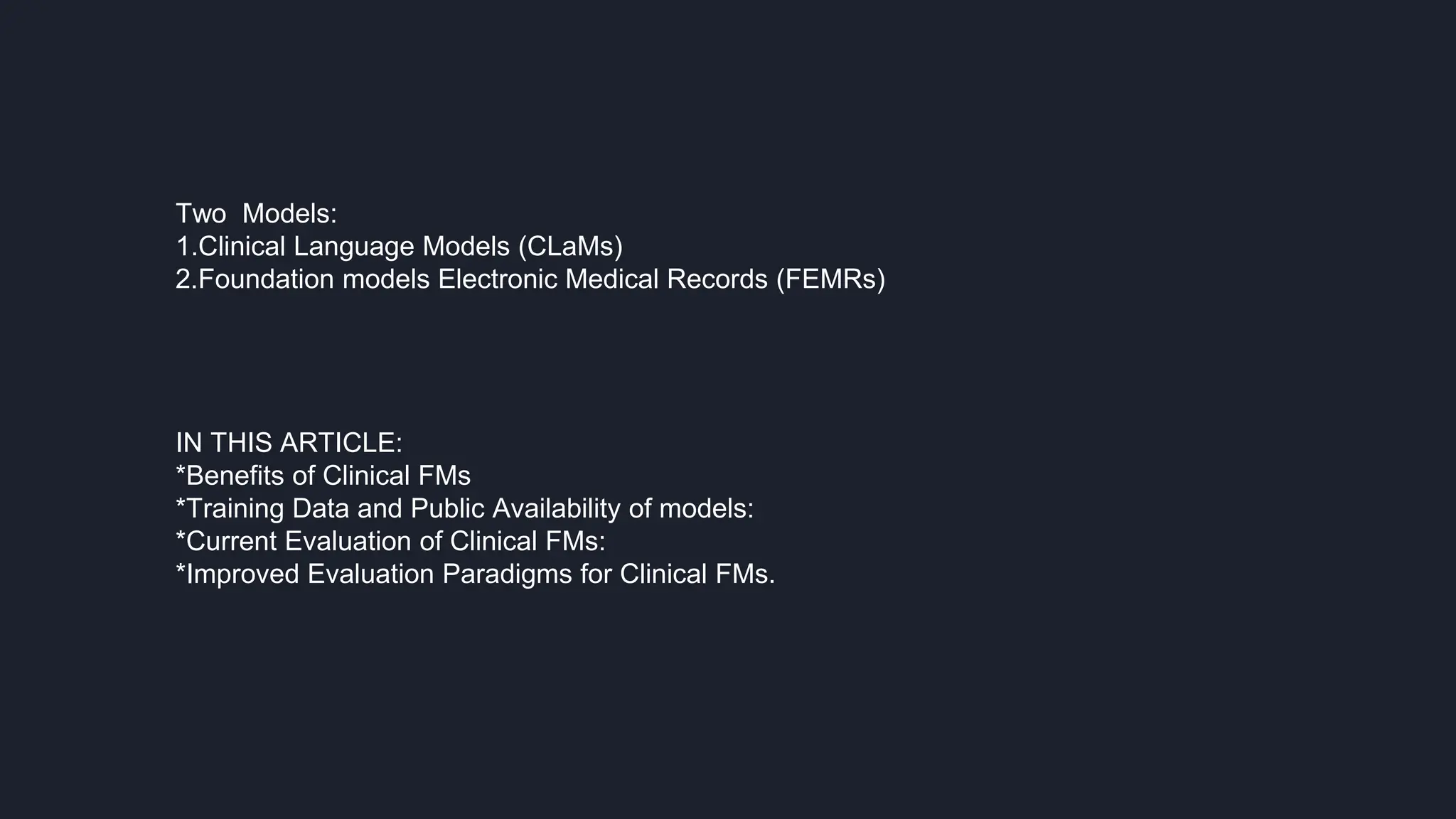 Reassessing the Bedrock of Clinical Function Models: An Examination of ...