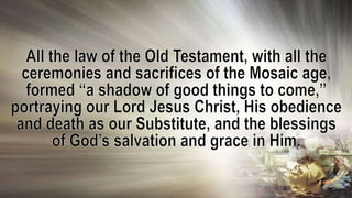 259-260 A Shadow of Good Things to Come-Joshua — Jehovah Is Salvation | PPT