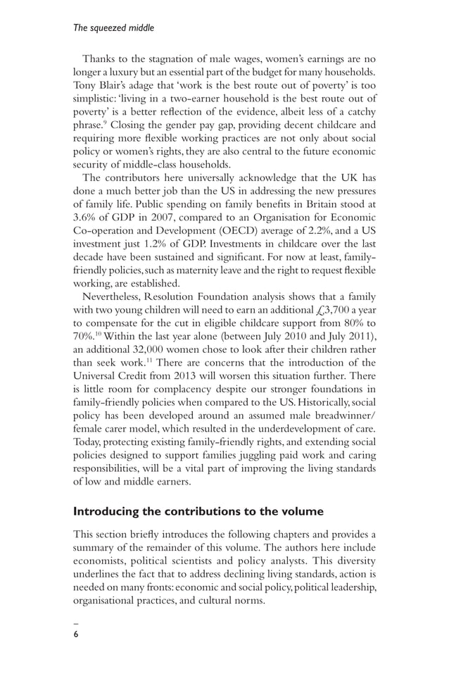 The Squeezed Middle The Pressure On Ordinary Workers In America And ...