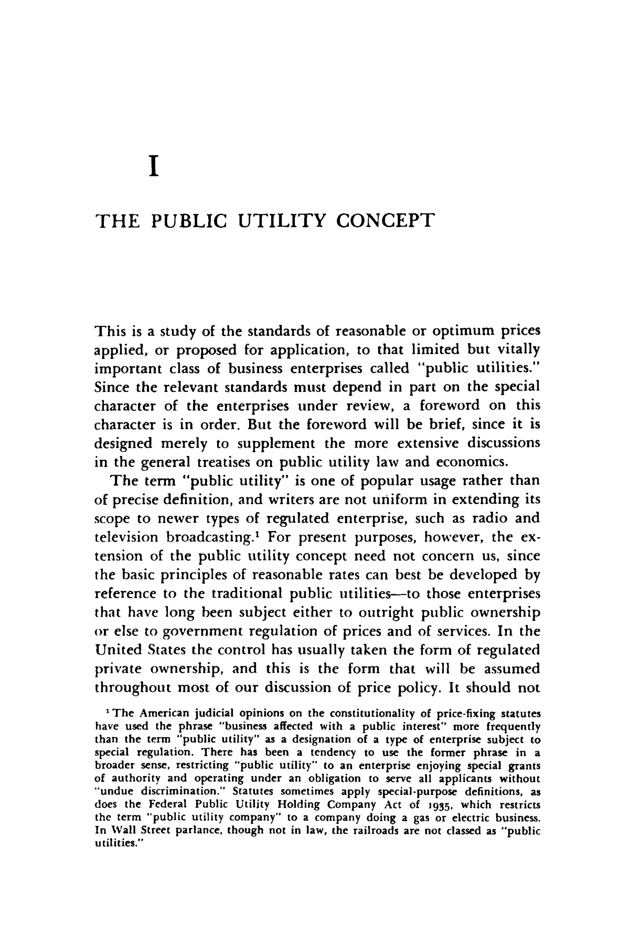 Principles Of Public Utility Rates James C Bonbright | PDF