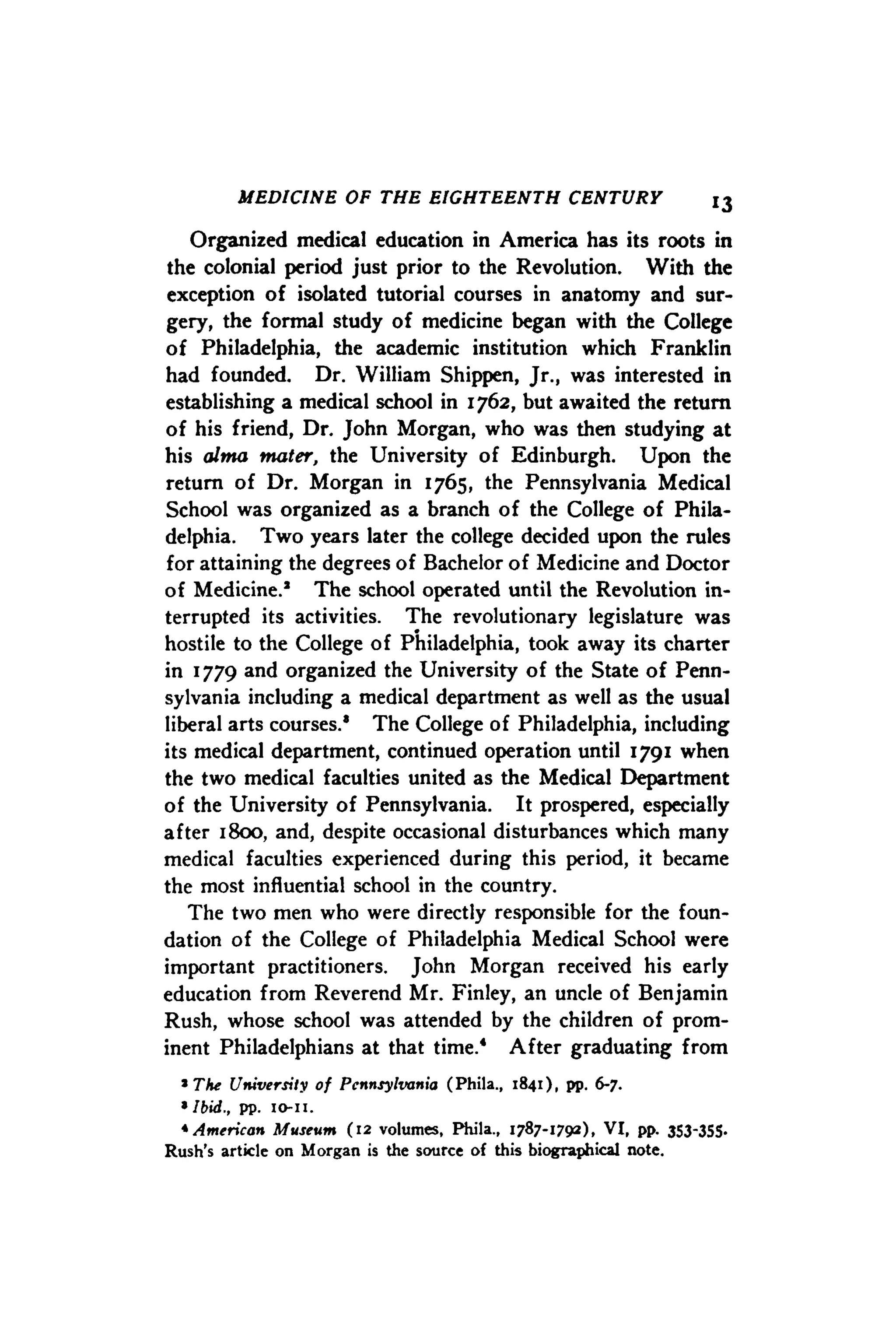 The American Medical Profession 1783 To 1850 Henry Burnell Shafer | PDF