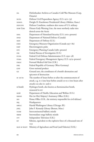 Stages Of Emergency Cold War Nuclear Civil Defense Tracy C Davis | PDF