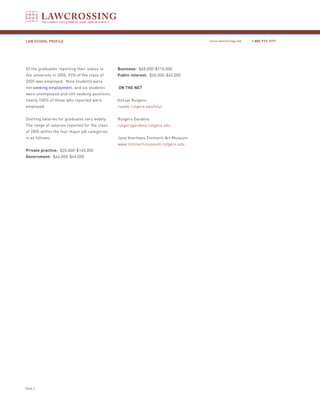 Rutgers School of Law-Newark, Newark, NJ | PDF