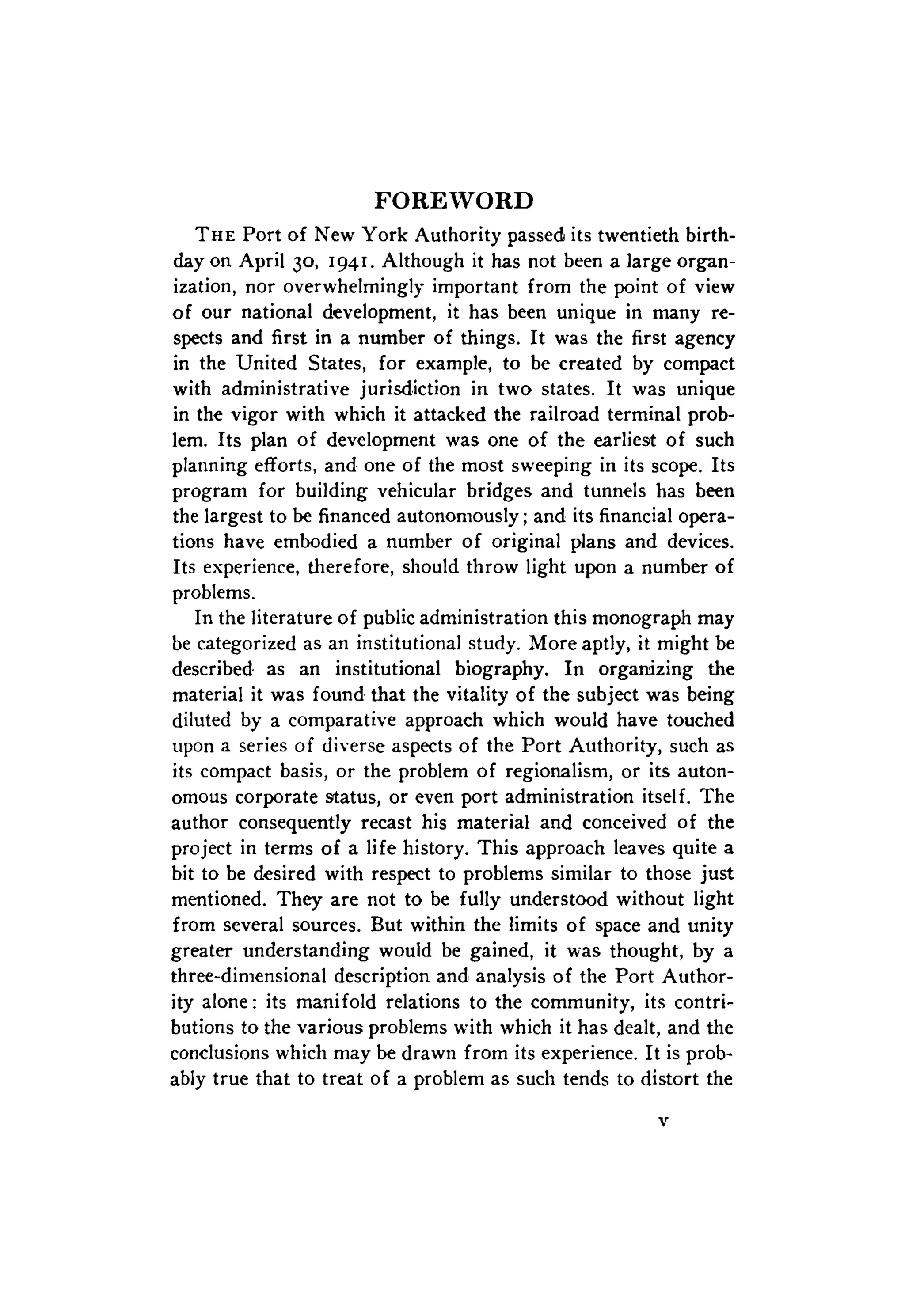 The Port Of New York Authority Erwin Wilkie Bard | PDF