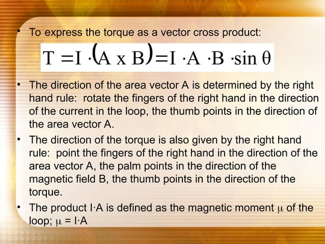 torque acting on current carrying coil.ppt