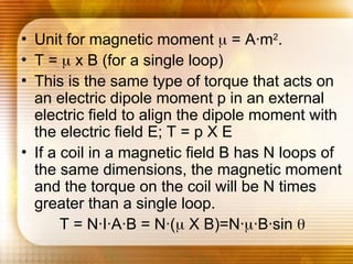 torque acting on current carrying coil.ppt