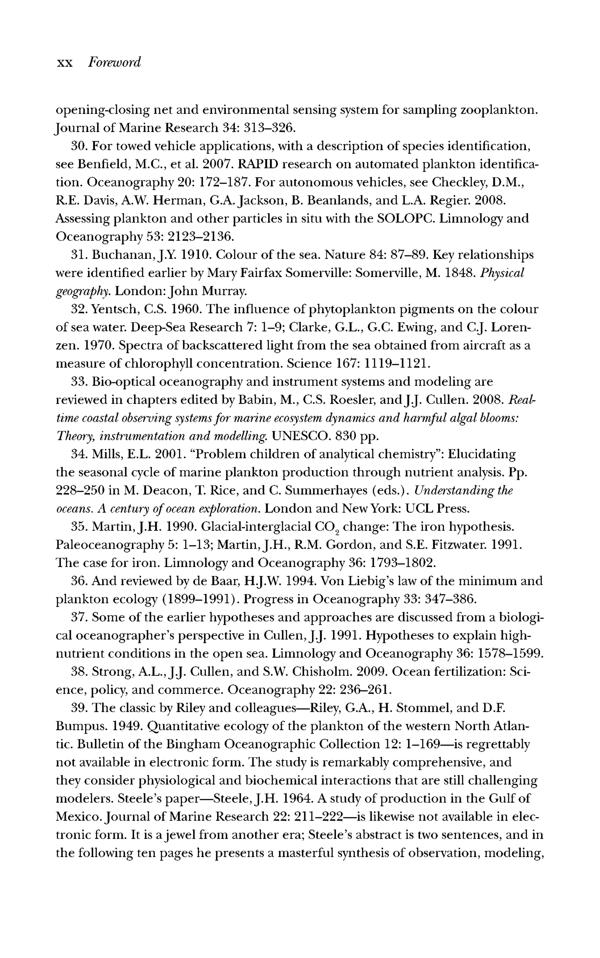 Biological Oceanography An Early History 1870 1960 Eric Mills | PDF