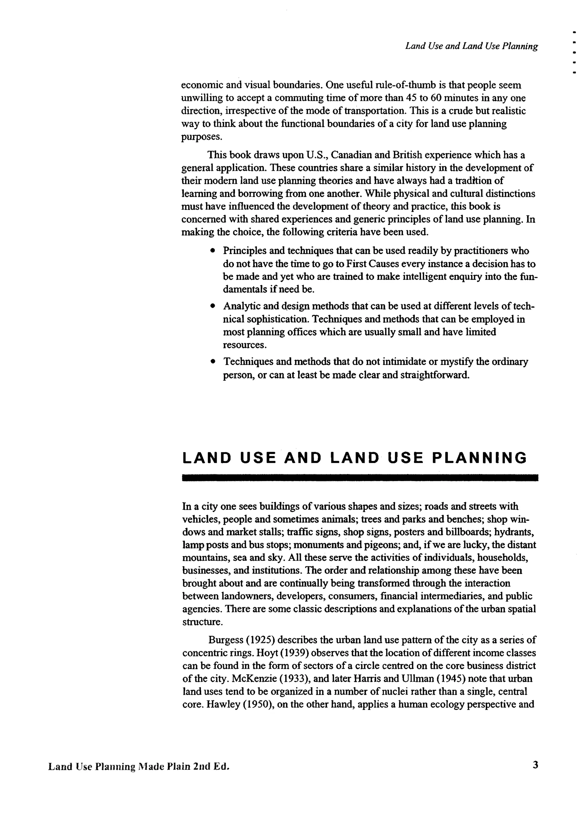 Land Use Planning Made Plain Hoklin Leung | PDF