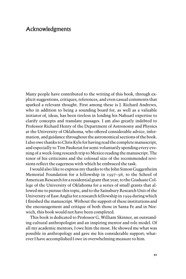 Time History And Belief In Aztec And Colonial Mexico Ross Hassig | PDF