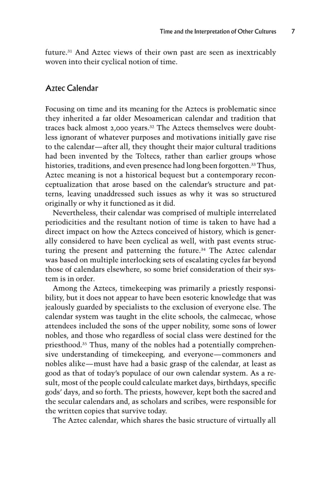 Time History And Belief In Aztec And Colonial Mexico Ross Hassig | PDF