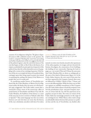 The Death Of Aztec Tenochtitlan The Life Of Mexico City Barbara E Mundy ...