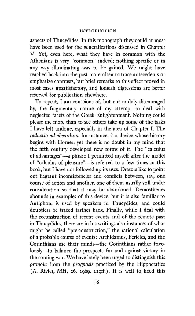 Intellectual Experiments Of The Greek Enlightenment Friedrich Solmsen | PDF