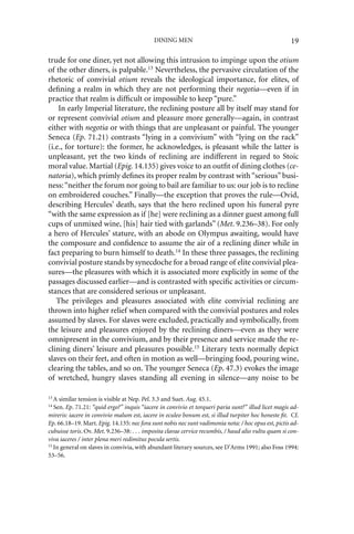 Dining Posture In Ancient Rome Bodies Values And Status Matthew B ...