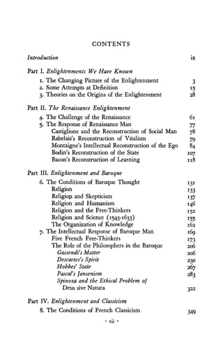 Intellectual Origins Of The French Enlightenment Ira O Wade | PDF