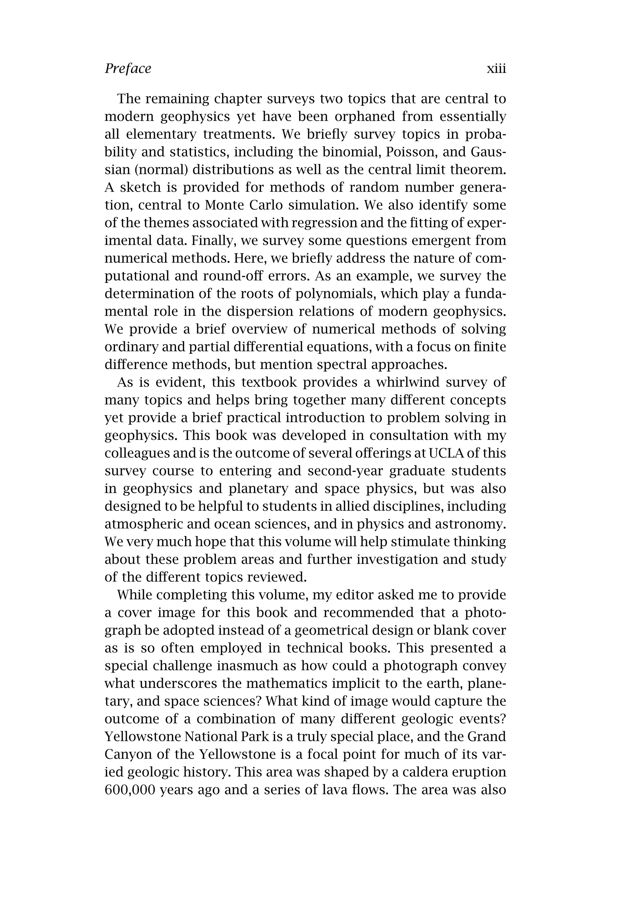 Mathematical Methods For Geophysics And Space Physics William I Newman ...