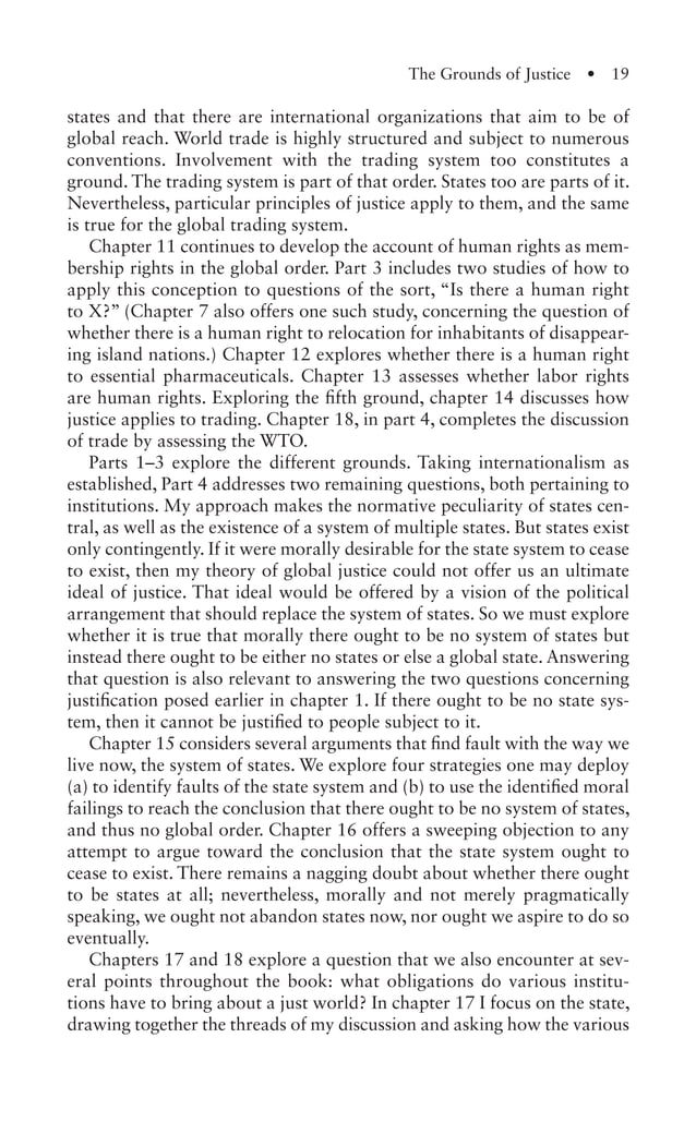 On Global Justice Core Textbook Mathias Risse | PDF