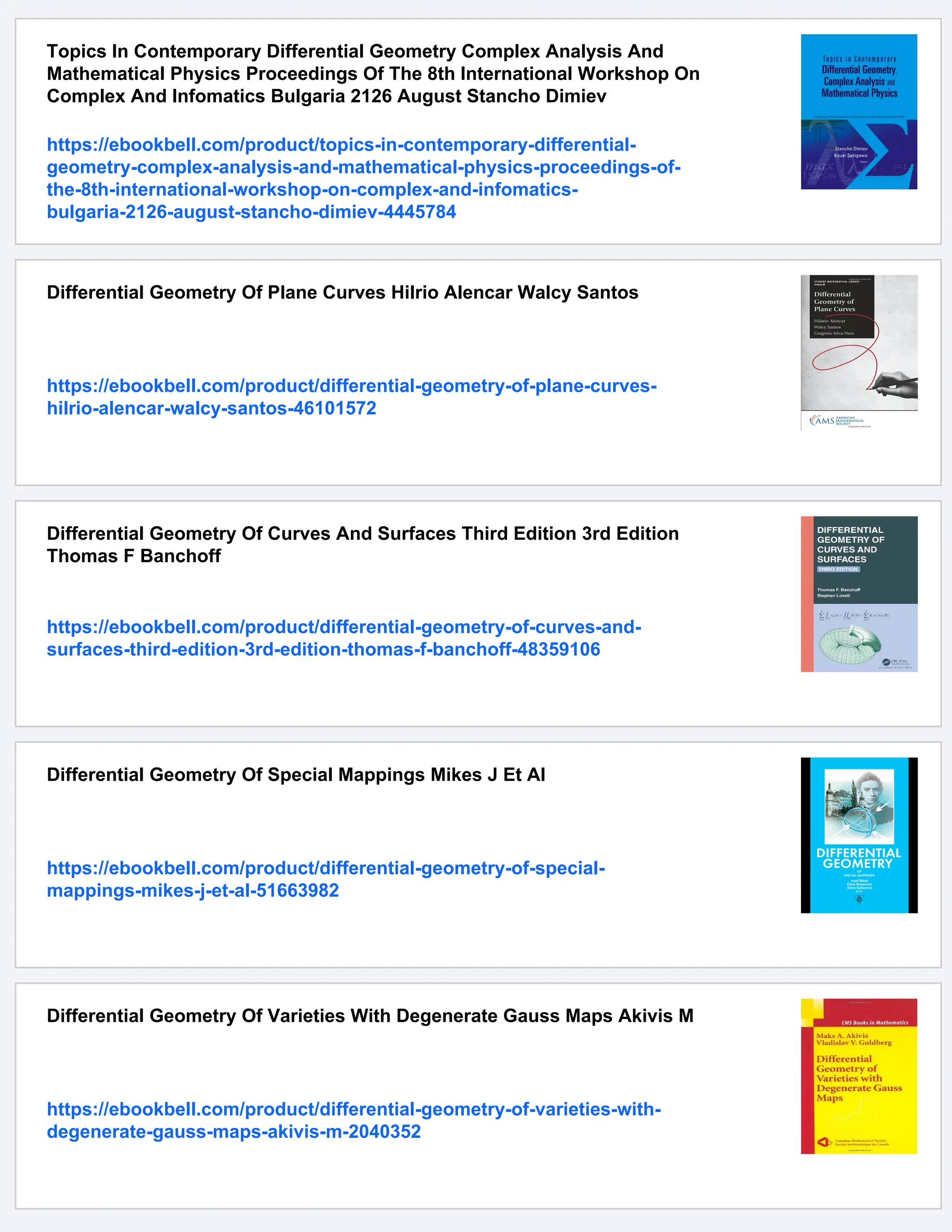 Differential Geometry Of Complex Vector Bundles Course Book Shoshichi Kobayashi | PDF