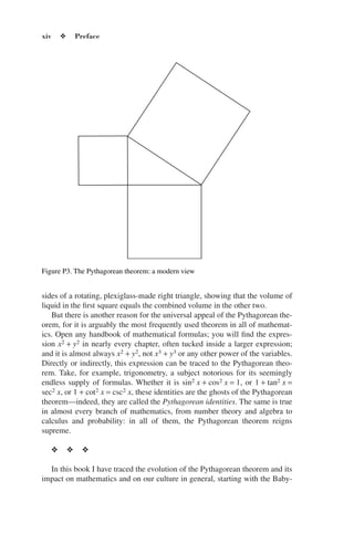 The Pythagorean Theorem A 4000year History Eli Maor | PDF