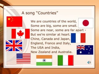 countries and nationalities | PPT